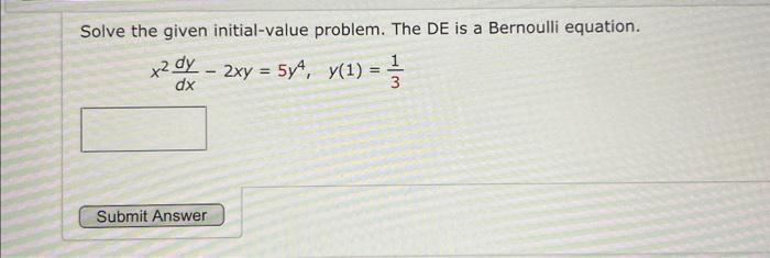 Solved Solve the given initial-value problem. (x + y)² dx + | Chegg.com
