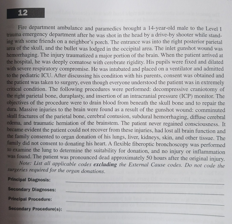 Solved ICD-10 ﻿codes for ther exercises please4The patient | Chegg.com