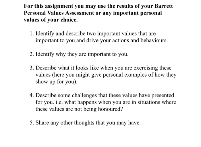 Solved For this assignment you may use the results of your | Chegg.com