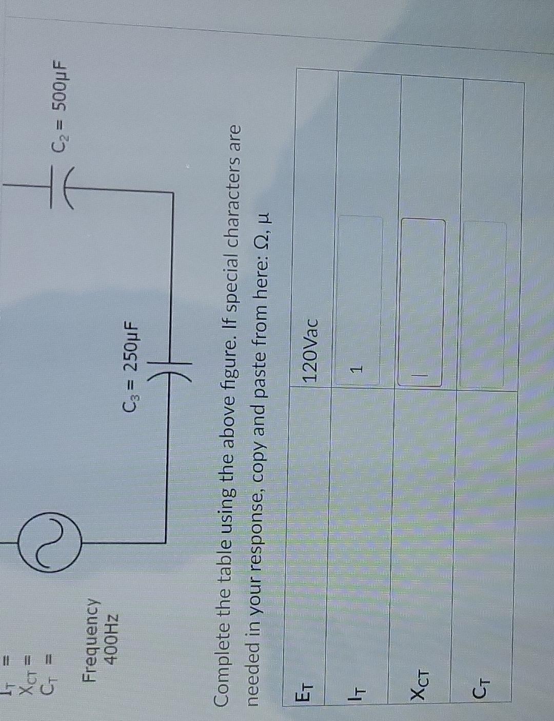 Solved Complete the table using the above figure. If special | Chegg.com