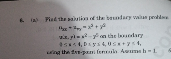 Solved (a) ﻿Find the solution of the boundary value | Chegg.com