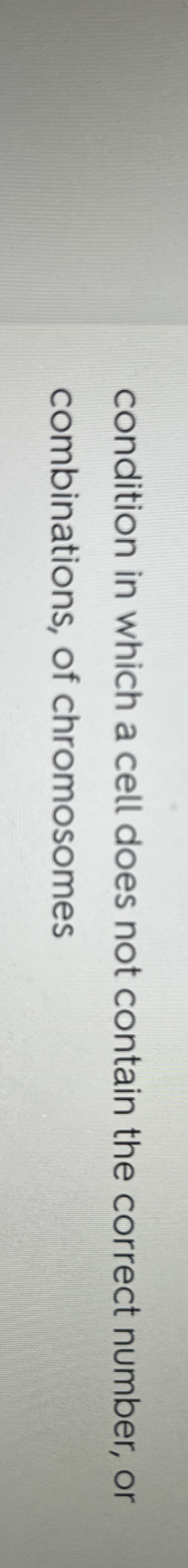 Solved condition in which a cell does not contain the | Chegg.com