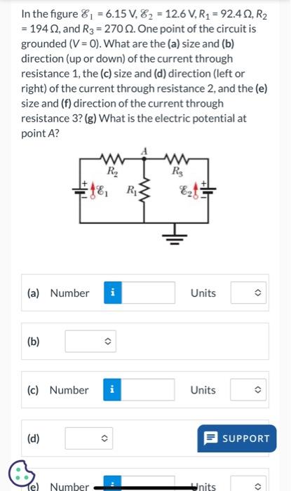 Solved In the figure E1=6.15 V,E2=12.6 V,R1=92.4Ω,R2 =194Ω, | Chegg.com