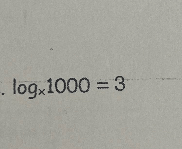 Solved Write in exponential form and find the value of x | Chegg.com