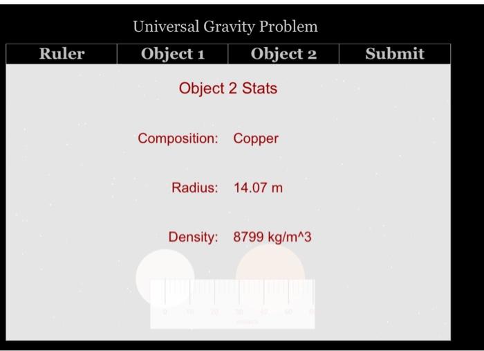 Solved Universal Gravity Problem Universal Gravity | Chegg.com