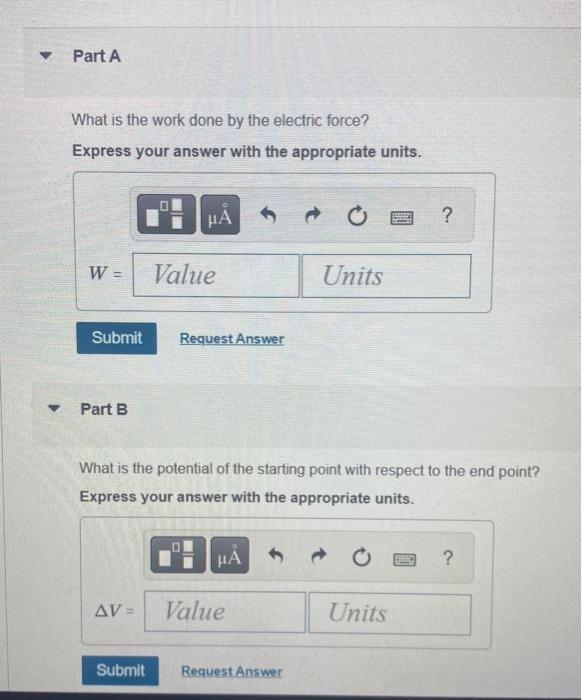 Solved A particle with charge +4.20nC is in a uniform | Chegg.com