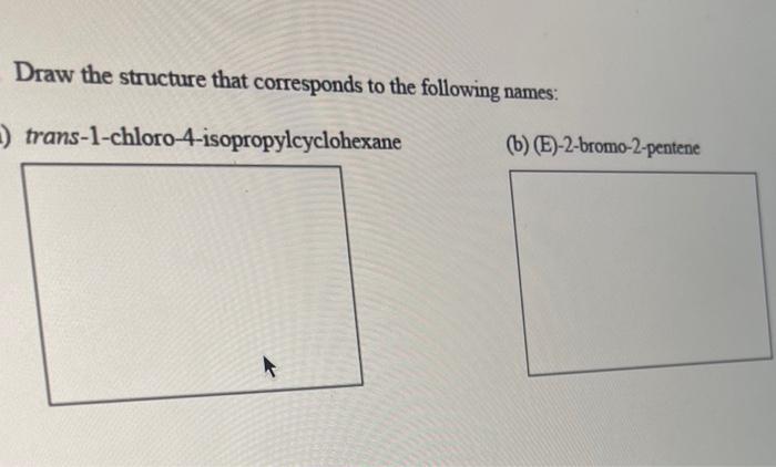 Solved Draw the structure that corresponds to the following | Chegg.com