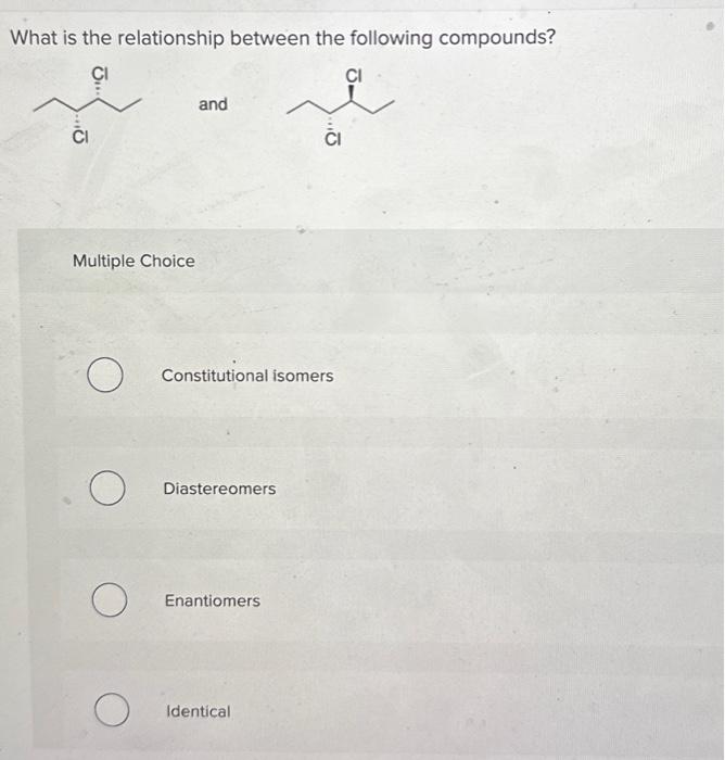 Solved What is the relationship between the following | Chegg.com