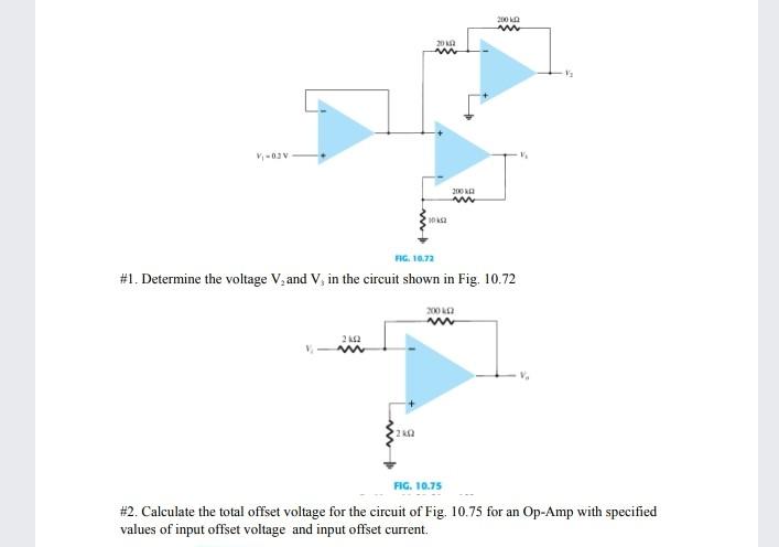 Solved #1. Determine the voltage V2 and V3 in the circuit | Chegg.com