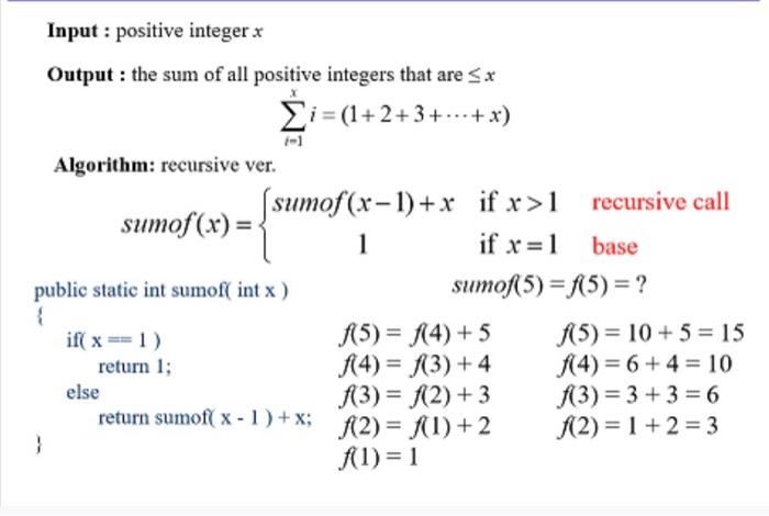 Solved Write a Java program that test the recursion in the | Chegg.com Solved Write a Java program that test the recursion in the | Chegg.com