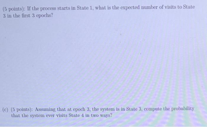 Solved For a stationary Discrete-Time Markov Chain (DTMC) we | Chegg.com