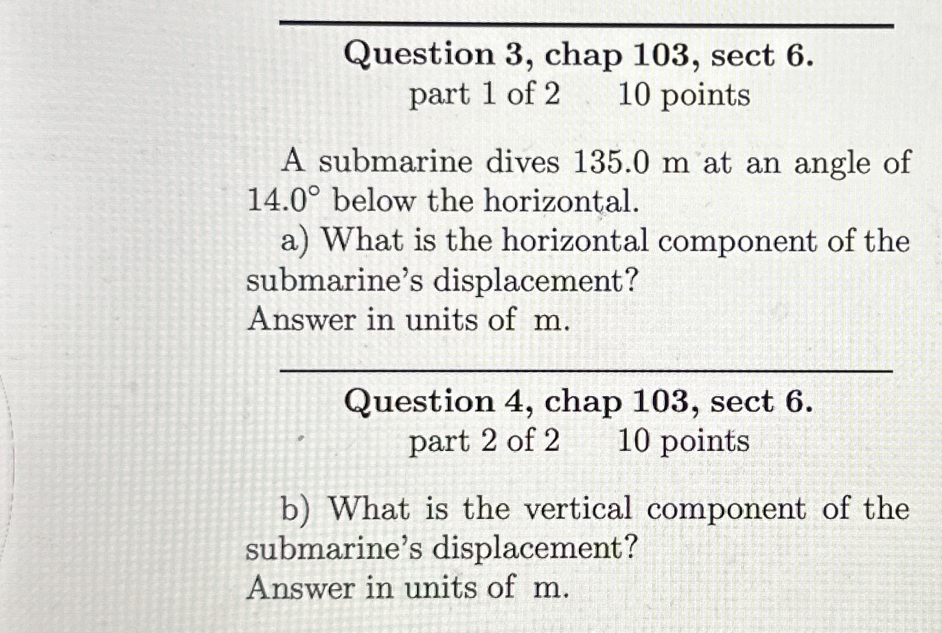 Solved Question 3, ﻿chap 103, ﻿sect 6.part 1 ﻿of 2,10 | Chegg.com
