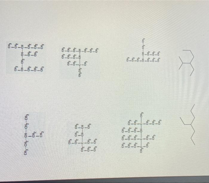 Solved Naming Substituted Alkanes Organic compounds | Chegg.com