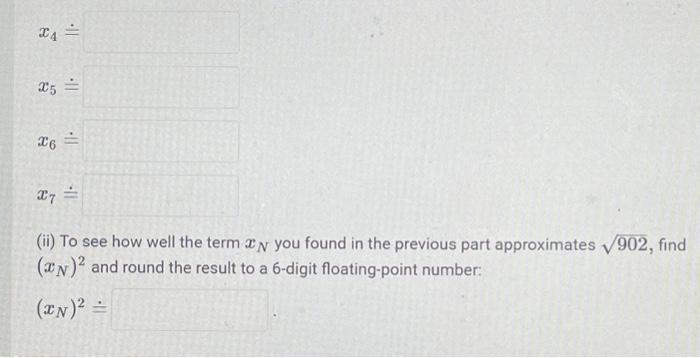 Solved (Babylonian Method). All numerical answers should be | Chegg.com