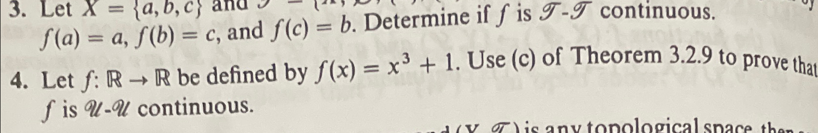 Solved 4. ﻿Let f:R→R ﻿be defined by f(x)=x3+1. ﻿Use (c) ﻿of | Chegg.com