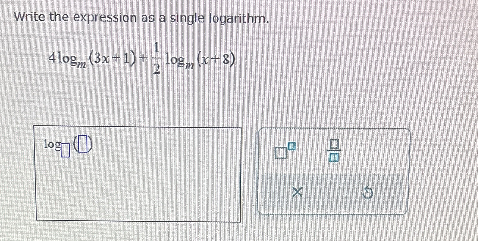 Solved Write the expression as a single | Chegg.com