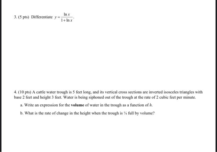 Solved Name Ch 3 Activity 2 30 Pts 1 5 Pts Ea 
