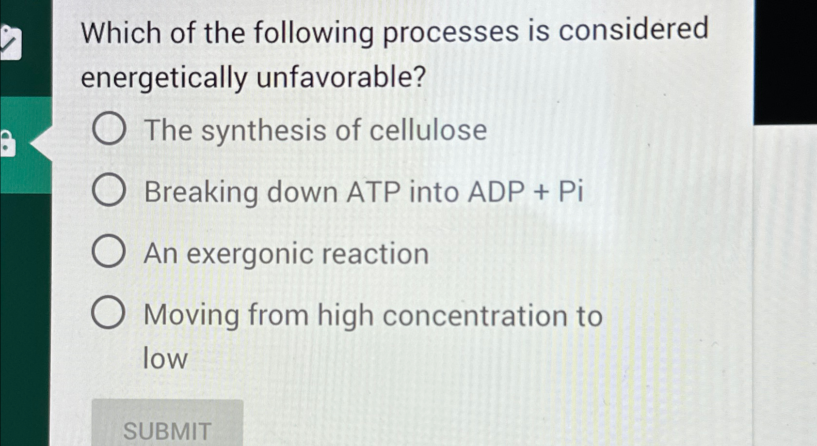Solved Which of the following processes is considered | Chegg.com