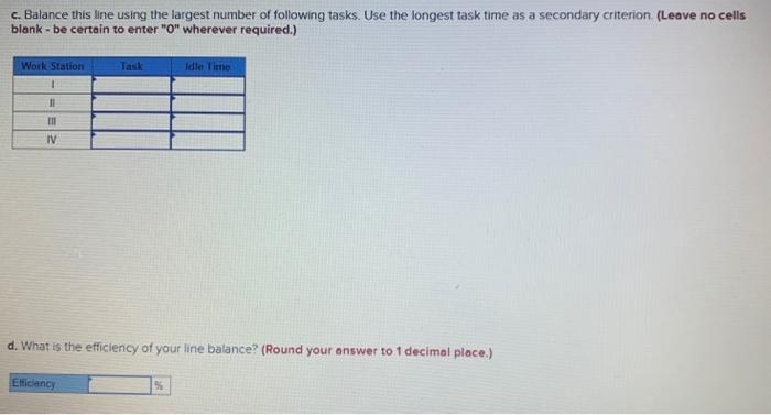 Solved The desired daily output for an assembly line is 420 | Chegg.com
