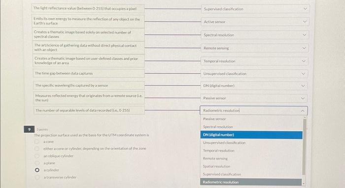 Solved its the multiple choice one. the drop down shows all | Chegg.com