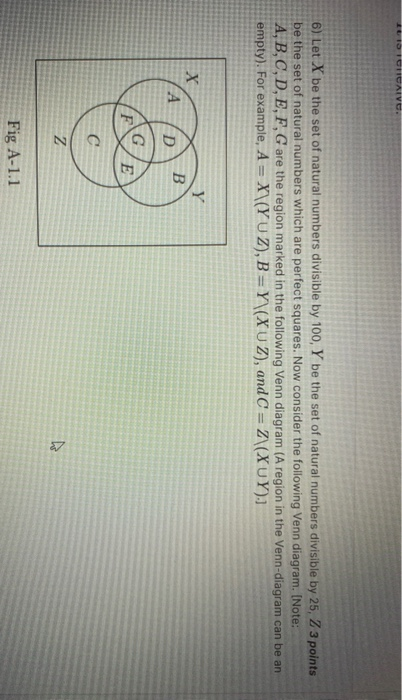 Solved 6) Let X be the set of natural numbers divisible by | Chegg.com