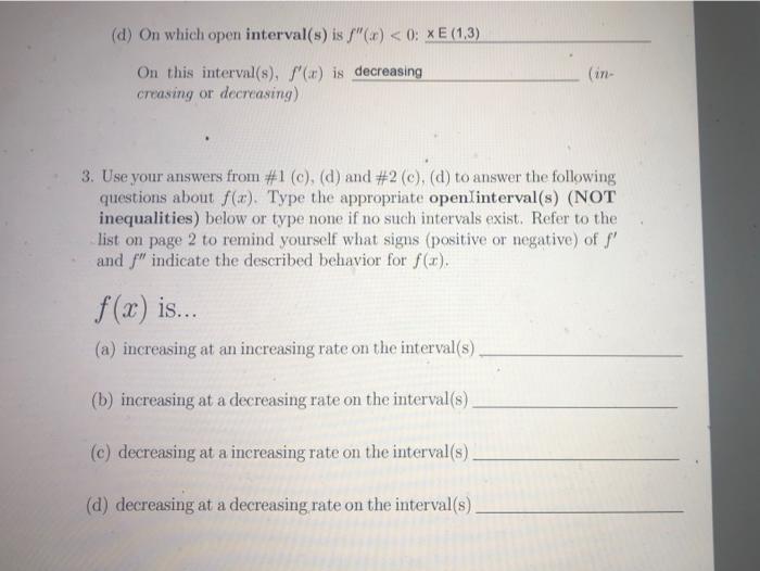 Solved / 14 11996 品 2. Now find the second derivative of | Chegg.com