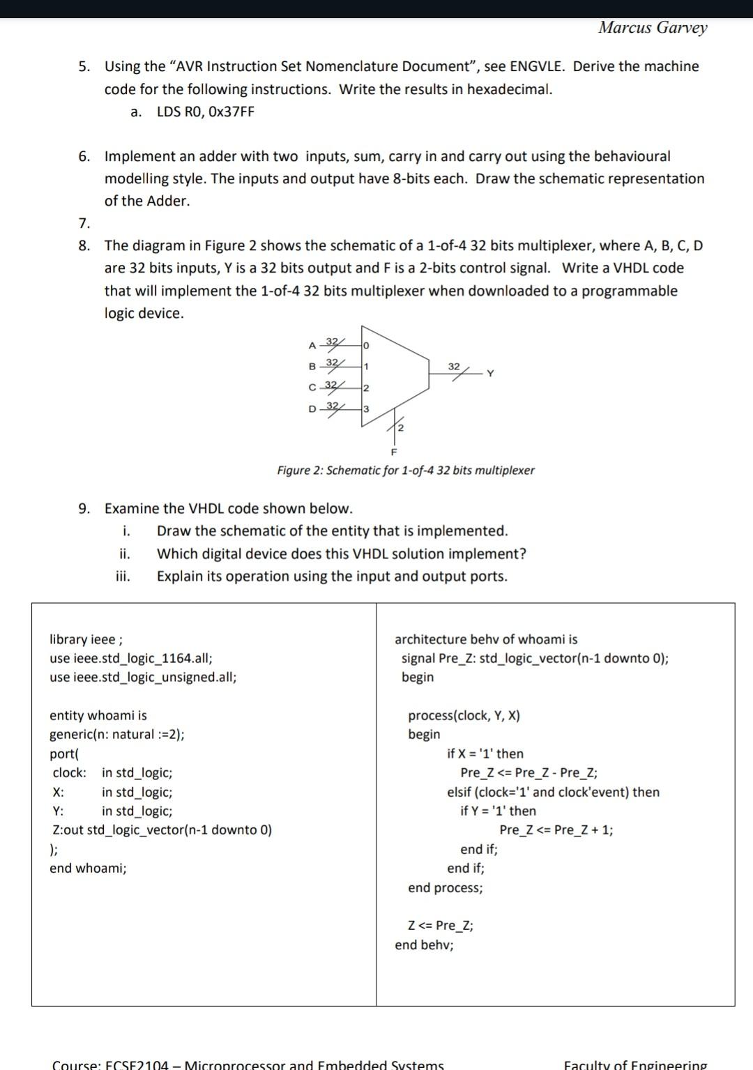 Solved 5 Using The Avr Instruction Set Nomenclature Transforme Sua Vida Com 158 Bet é Confiável