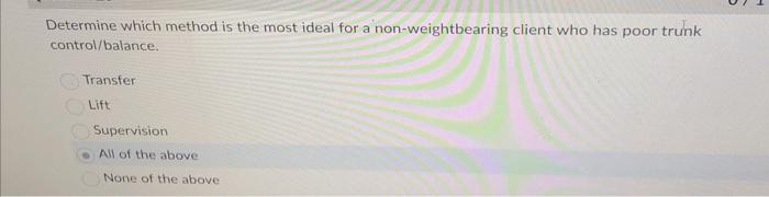 Solved Determine which method is the most ideal for a | Chegg.com