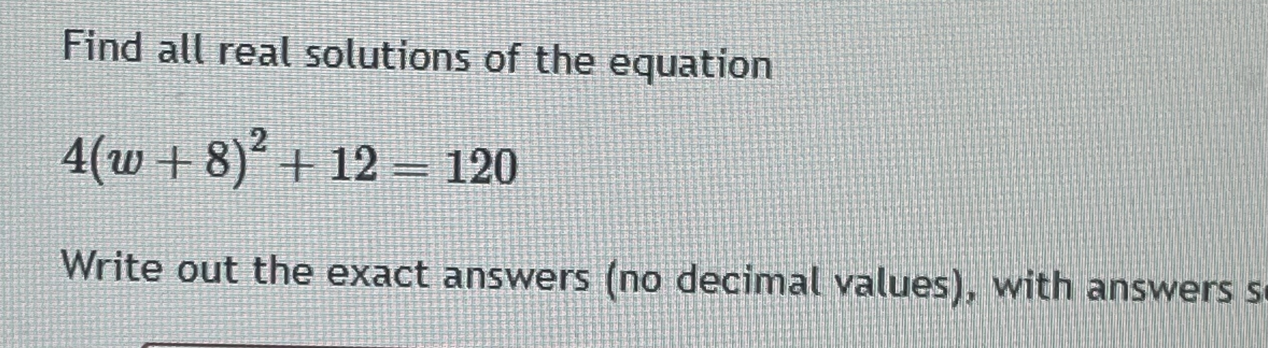 Solved Find all real solutions of the | Chegg.com