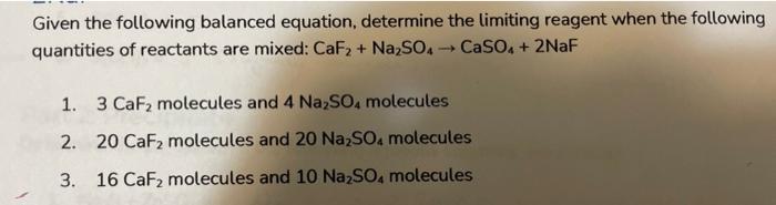 Solved Part 3: Determining Limiting Reagent & N2+3 F2→2NF2 | Chegg.com
