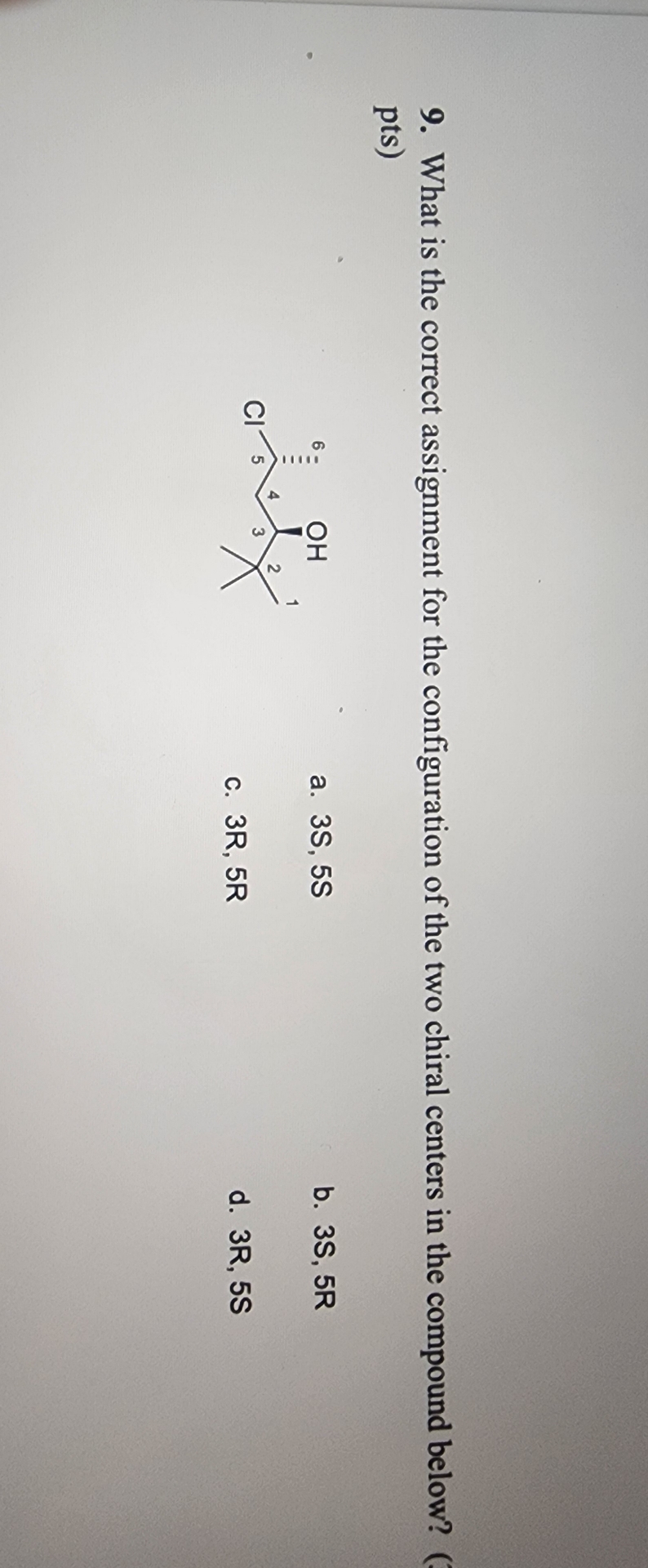 Solved What is the correct assignment for the configuration | Chegg.com
