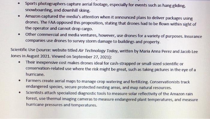 Solved In the Lab Notes for Drones Paper . . . . . | Chegg.com