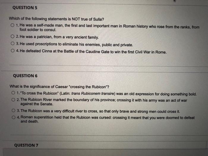 Solved QUESTION 19 Ancient sources give different versions | Chegg.com