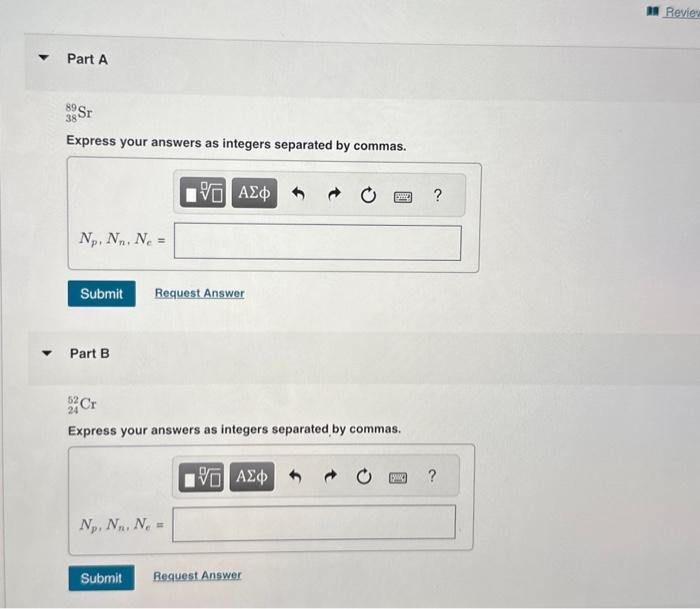 Solved Express your answers as integers separated by commas. | Chegg.com