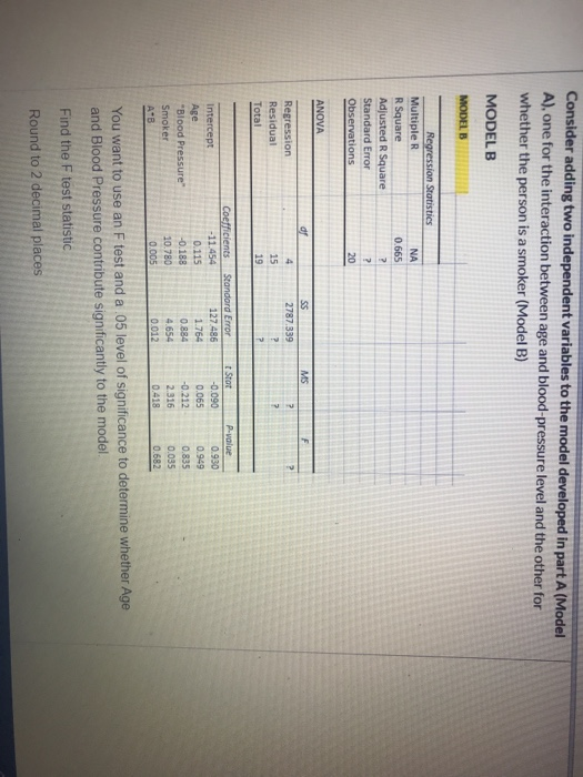 Solved What Is The Adjusted Coefficient Of Determination F