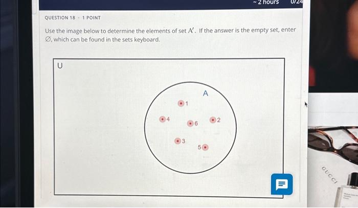 Solved Use the image below to determine the elements of set | Chegg.com