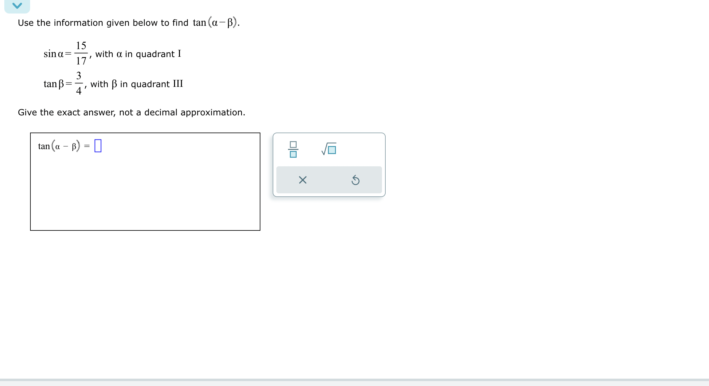 Solved Use the information given below to find | Chegg.com
