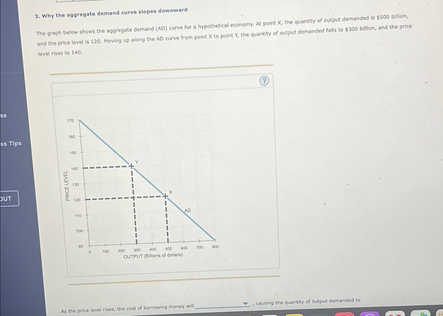 Solved Why the aggregate demand curve slopes downwardThe | Chegg.com