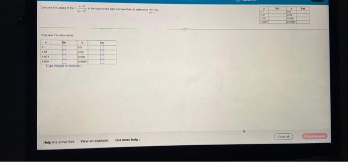 Solved Computate of ht CA ENI LE TO TO Complete alebo IN 101 | Chegg.com