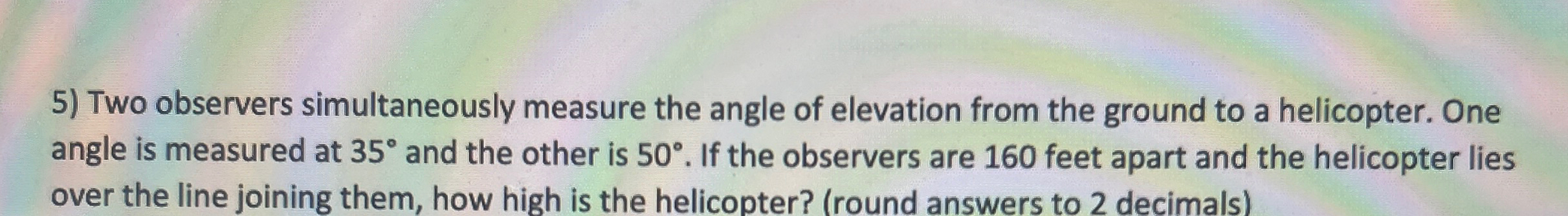 Solved Two observers simultaneously measure the angle of | Chegg.com