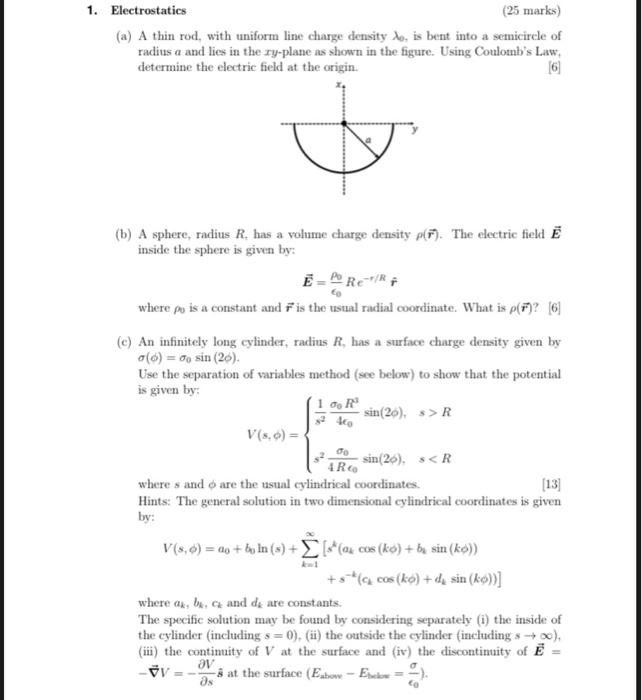 Solved electromagnetism Please provide a detailed step by | Chegg.com