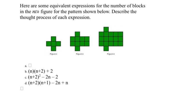 Solved Here are some equivalent expressions for the number | Chegg.com