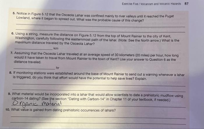 Solved Ety 5.5A continued Osceola Lahar Electron Lahar N | Chegg.com