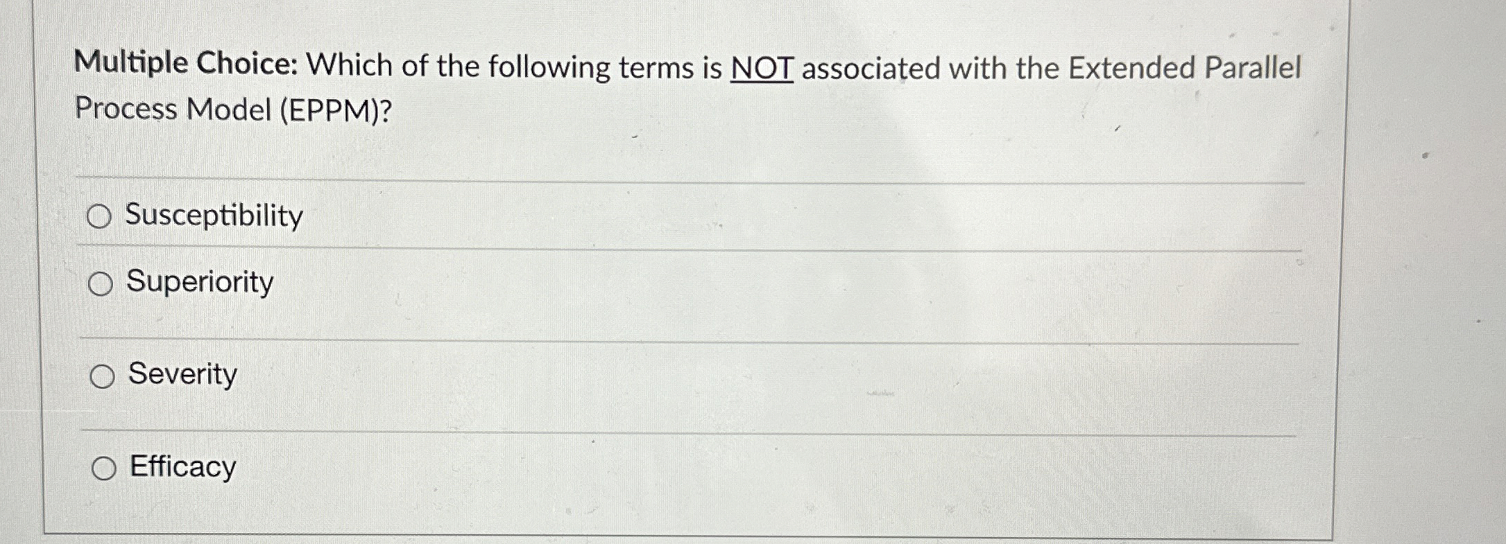 Solved Multiple Choice: Which of the following terms is NOT | Chegg.com