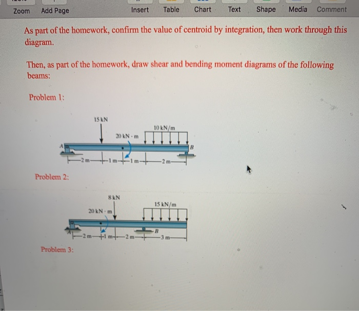 Solved Zoom Add Page Insert Table Chart Text Shape Media | Chegg.com