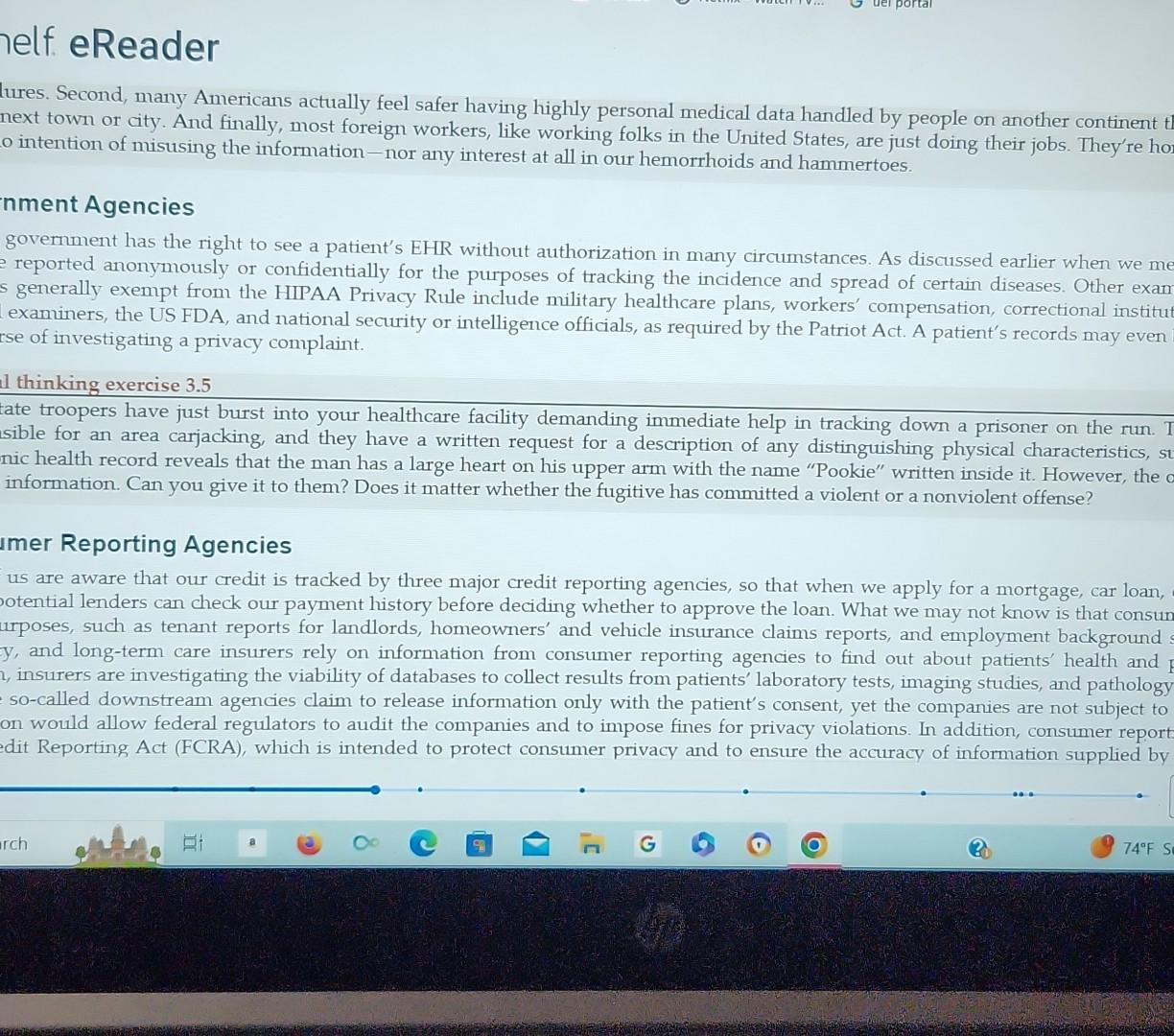 Solved eltt. eReader ures. Second, many Americans actually | Chegg.com