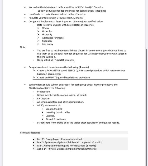 Solved جامعة جدة Introduction to Database (CCCS215 Project) | Chegg.com
