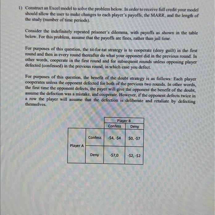 (10 points) Create a tab in your Excel sheet named | Chegg.com