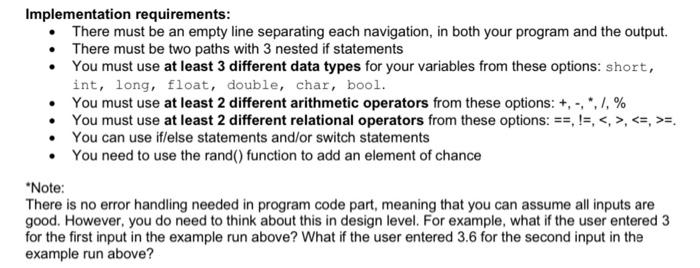 Solved How would I go about creating a text-based adventure | Chegg.com