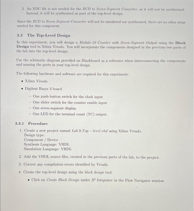 1 Introduction The objective of this lab is to | Chegg.com